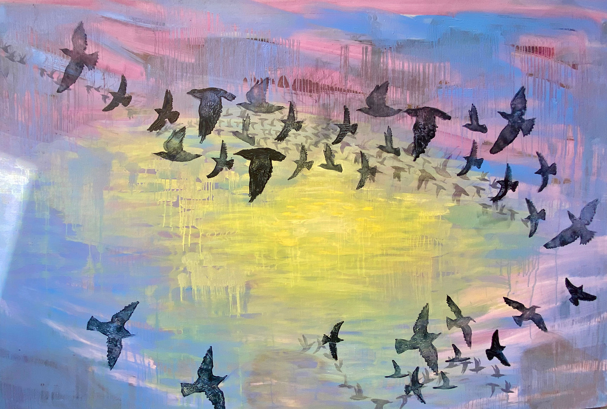 FLIGHT - PAINTINGS - Paul Bloomer